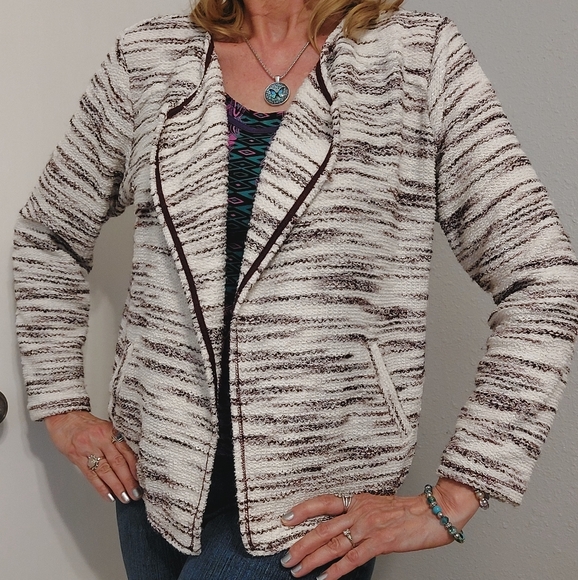 Style & Co. | Jackets & Coats | 32 Style Co Tweed Style Jacket | Poshmark